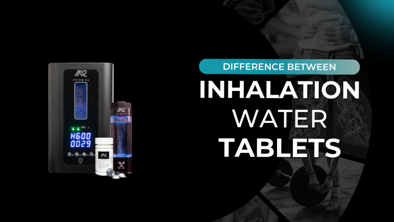 Choosing Your Hydrogen Therapy: Inhalation, Water, or Tablets? - Axiom H2